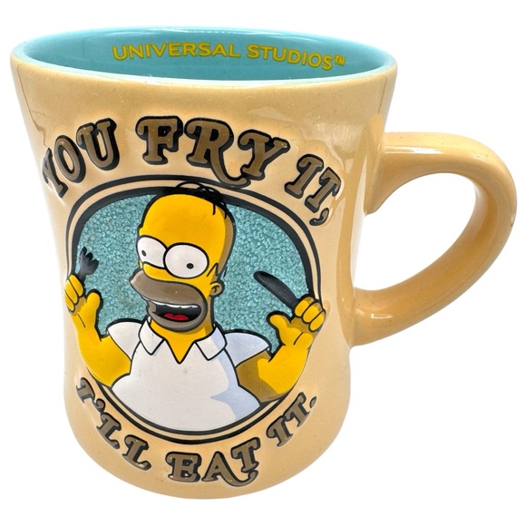 Universal | Dining | Homer Simpson 3d Coffee Tea Mug The Simpsons ...